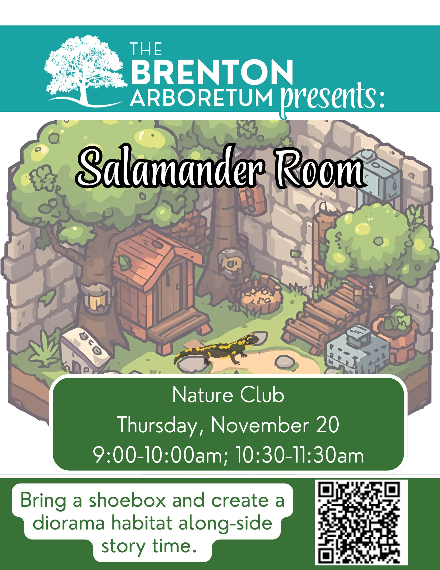 salamander room – THE BRENTON ARBORETUM